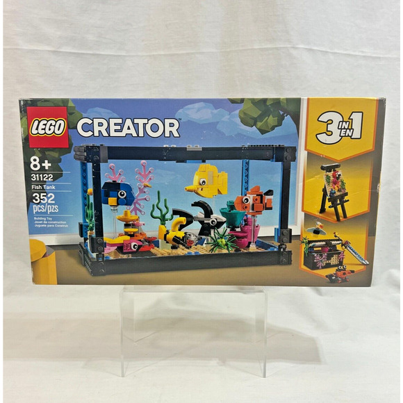 Lego | Toys | Lego Creator Series Fish Tank 3122 Treasure Chest ...